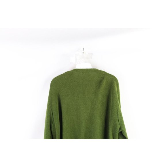 Vintage | Sweaters | Vtg 6s Mens Medium Blank Kurt Cobain Knit Cardigan ...